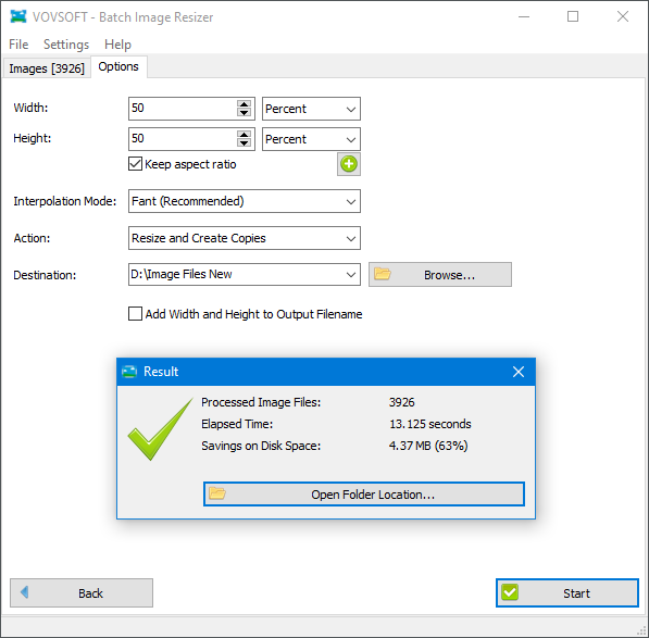 Batch Image Resizer for PC | Resizes multiple image files at once