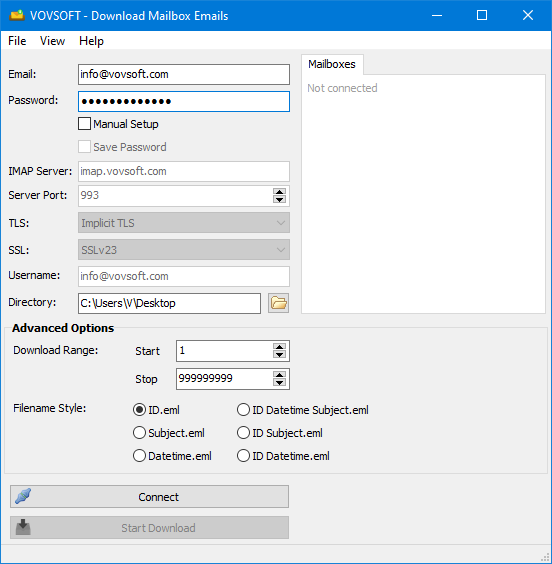 Download Mailbox Emails for PC | Email backup software