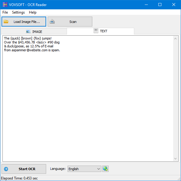 OCR Reader for PC | Converts image to text