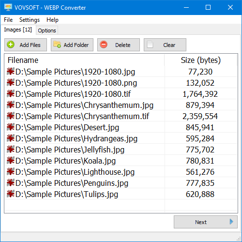 WEBP Converter for PC | Converts WebP files